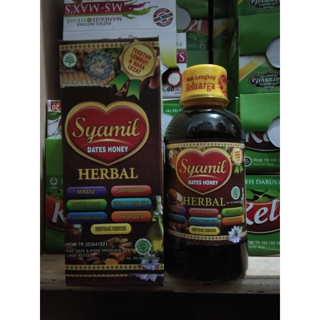 Jual SYAMIL HERBAL Madu Lengkap KELUARGA syamil FAMILY KEMASAN TERBARU ...