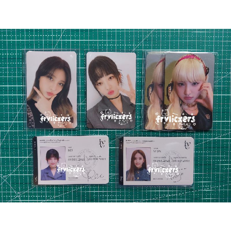 Jual IVE ELEVEN OFFICIAL PHOTOCARD - GAEUL YUJIN REI LIZ - ELEVEN VER 2, ID CARD, KTOWN BENEFIT ...
