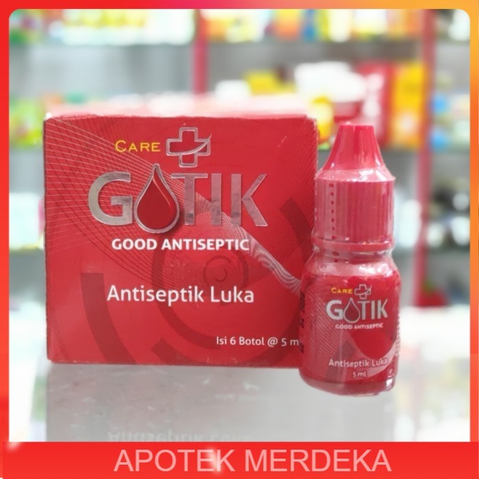 Jual Gotik Antiseptik 5ml / GOTIK 5 ML | Shopee Indonesia