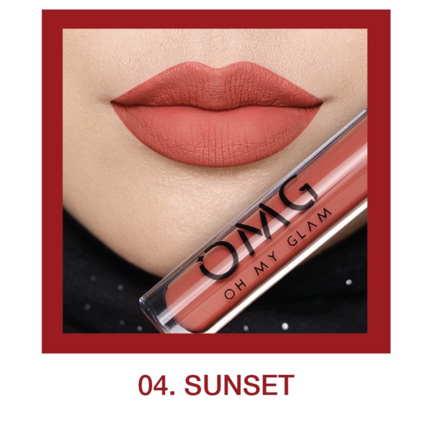 Jual OMG - OMG OH MY GLAM Mattelast Lip Cream 18 Varian (New packaging ...