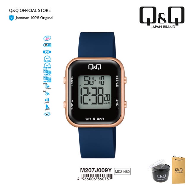 Jual Q&Q QnQ QQ Original Jam Tangan Pria & Wanita Fashion Digital ...