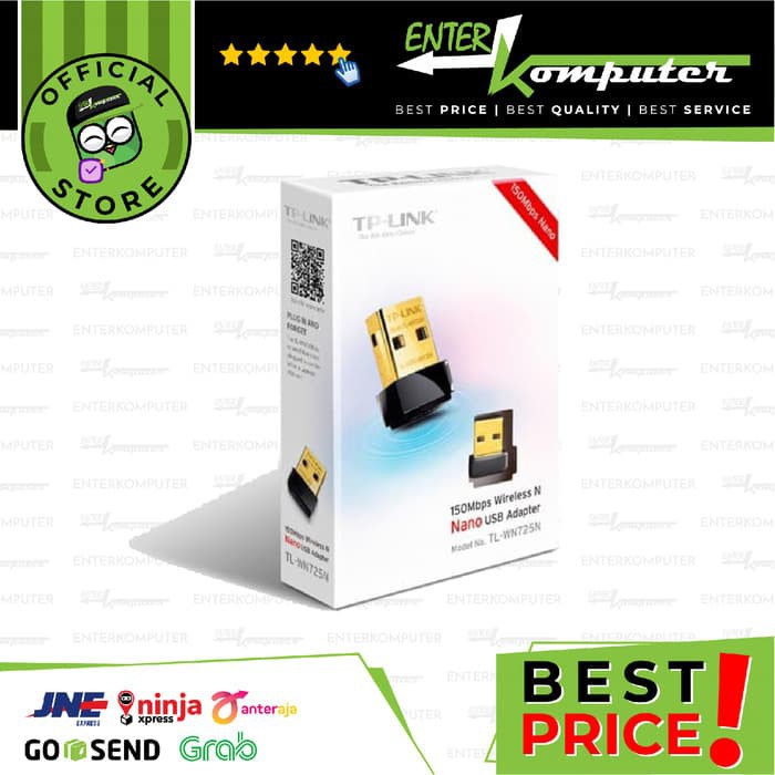Jual TP - Link 150 Mbps Wireless N USB Adapter - TL -WN725N | Shopee Indonesia