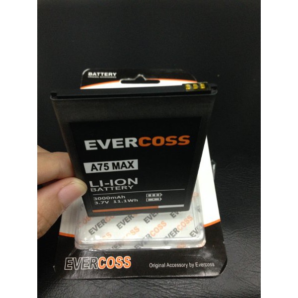 Jual MURAHHH Baterai Evercoss A75 Max Winner Y Silver 3000Mah Original ...