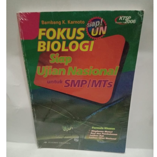 Jual BUKU FOKUS BIOLOGI SIAP UJIAN NASIONAL UNTUK SMP/MTS BY BAMBANG K. KARNOTO | Shopee Indonesia
