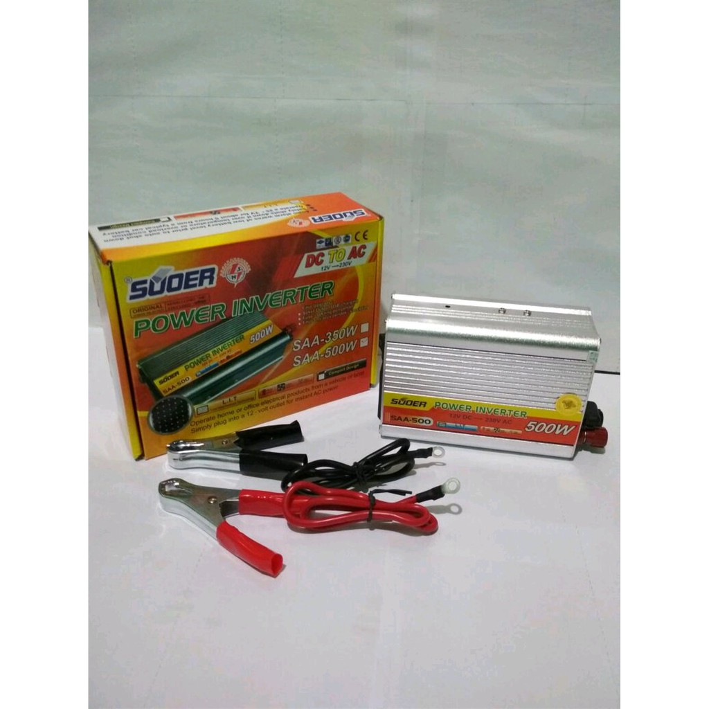 Jual Power Inverter 500 Watt Murah - Merk Suoer | Shopee Indonesia