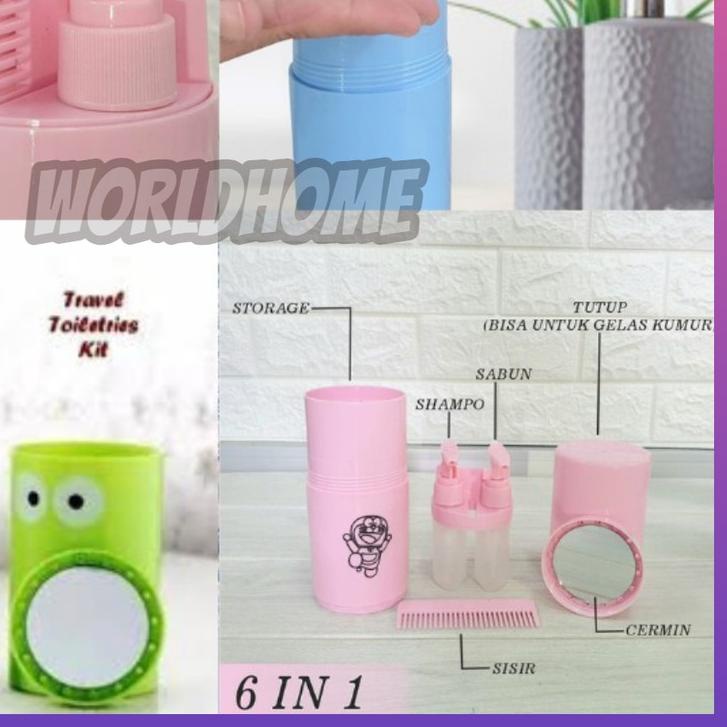 Jual Wh - Travel Toiletries Kit Peralatan Toilet Travel - Toiletries ...