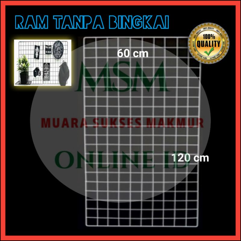 Jual Jaring RAM besi tanpa bingkai hitam dan putih Gantungan Kawat hook ...