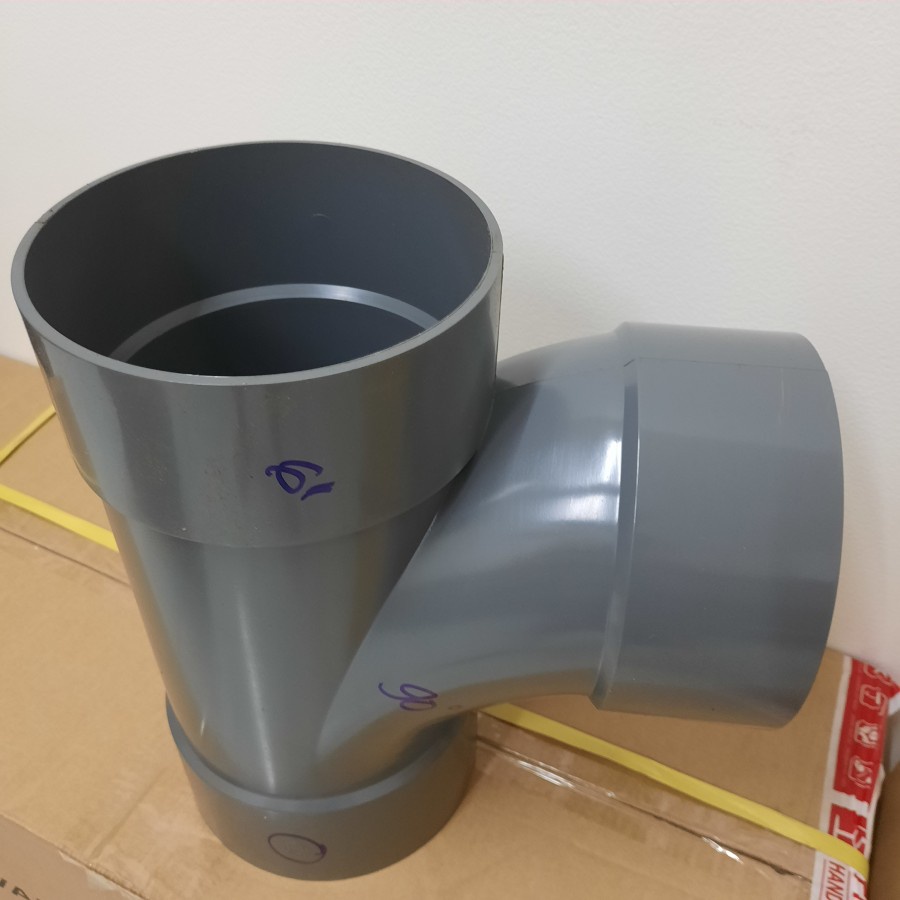 Jual TEE Y 90 DERAJAT TEE Y 45 DERAJAT 6" Fitting PVC Maspion TY - Tee ...