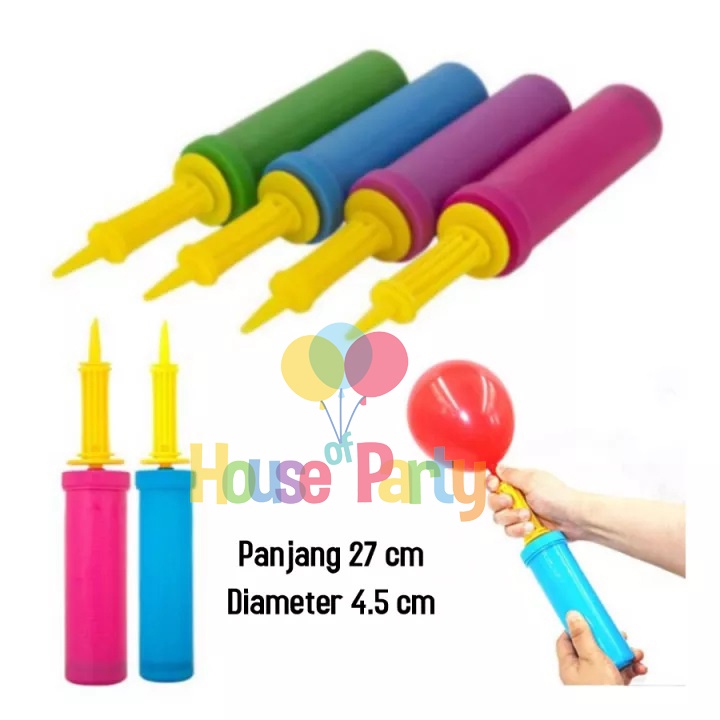 Jual Pompa Balon / Pompa Tangan / Pompa balon latex / pompa balon foil ...