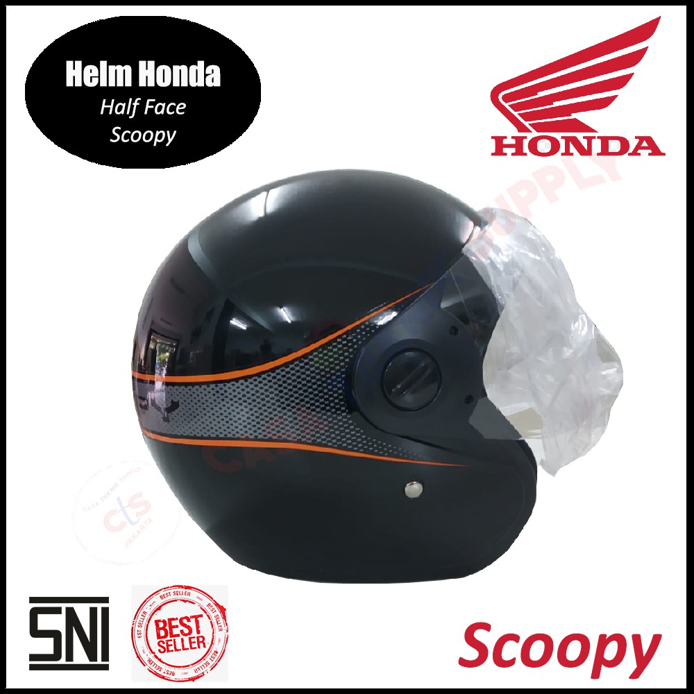 Jual Helm Half Face Honda Scoopy Original | Shopee Indonesia