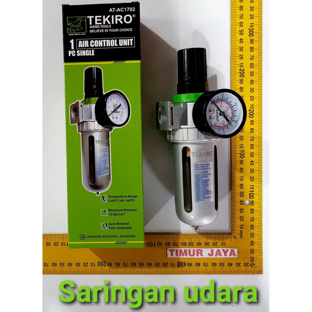 Jual TEKIRO Air Control Unit Single Drat 3/4"Filter Angin Kompresor AT ...