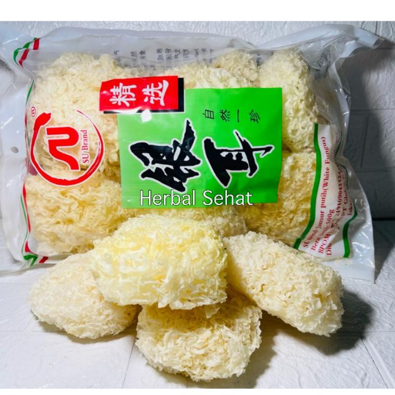 Jual Jamur Es / Jamur Putih Super /Jamur Salju / White Fungus | Shopee ...