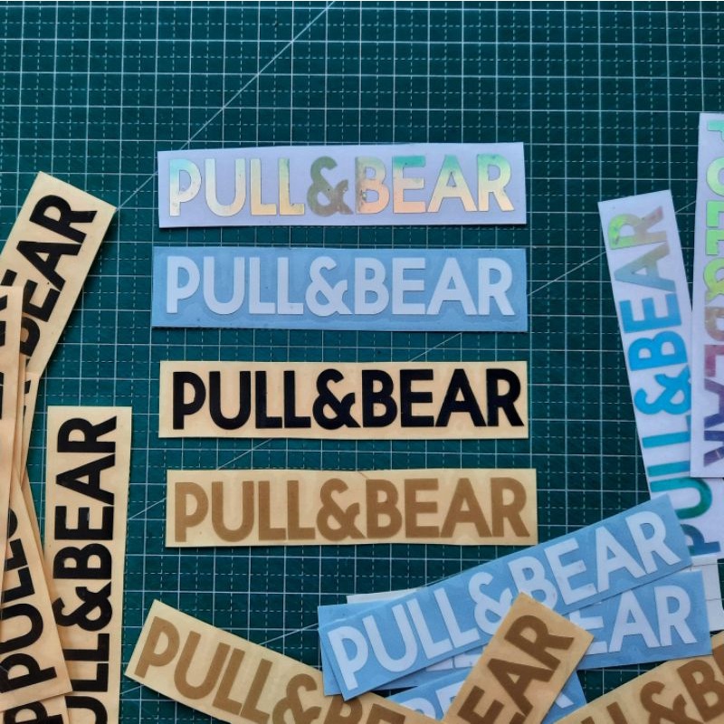 Jual stiker Pull & Bear cutting | Shopee Indonesia