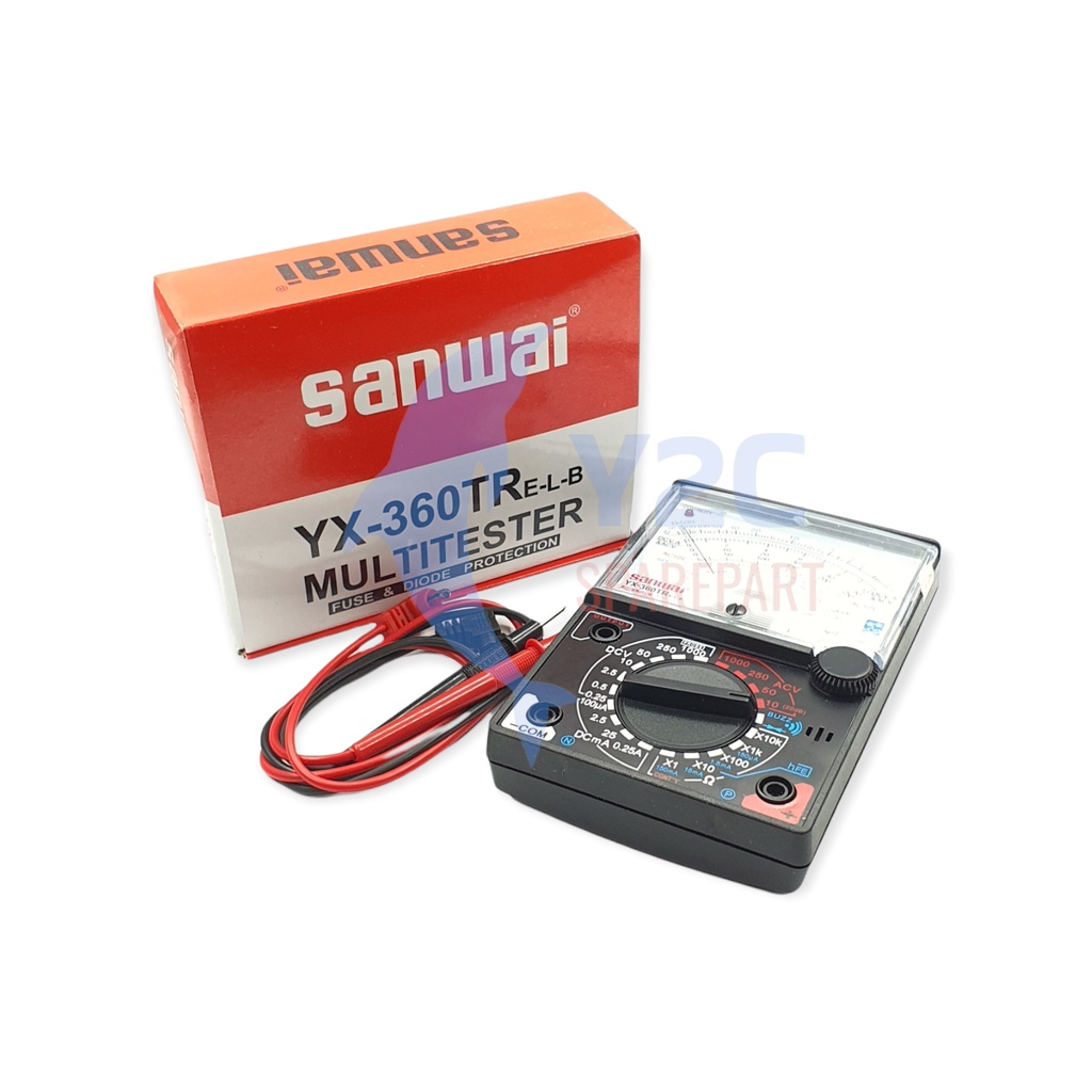 Jual MULTITESTER ANALOG SAMWA YX-360TR / AVOMETER / ALAT SERVIS HP ...