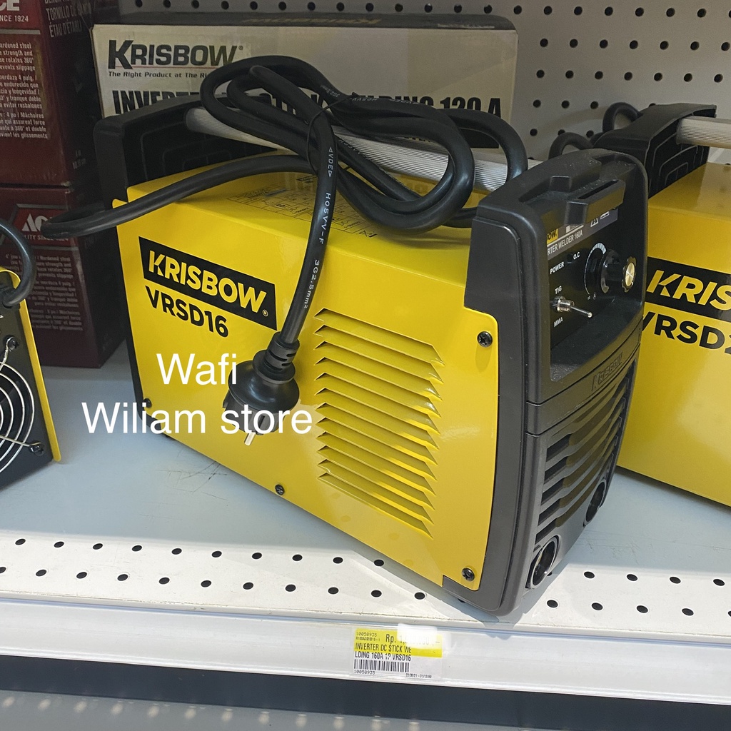 Jual Krisbow Mesin Las Inverter 160a 1ph / Krisbow alat las mini ...