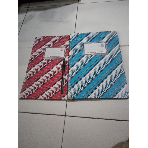 Jual Buku Batik Besar Buku Gelatik Kembar Besar 50 Folio Hard Cover ...