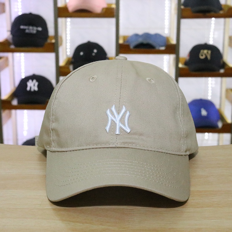 Jual topi ny mlb korea import new york yankees baseball krem | Shopee ...