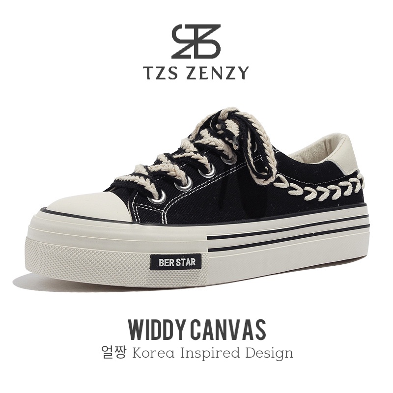 Jual TZS Zenzy Widdy Canvas - Sepatu Canvas Comfy Wanita - Sepatu ...