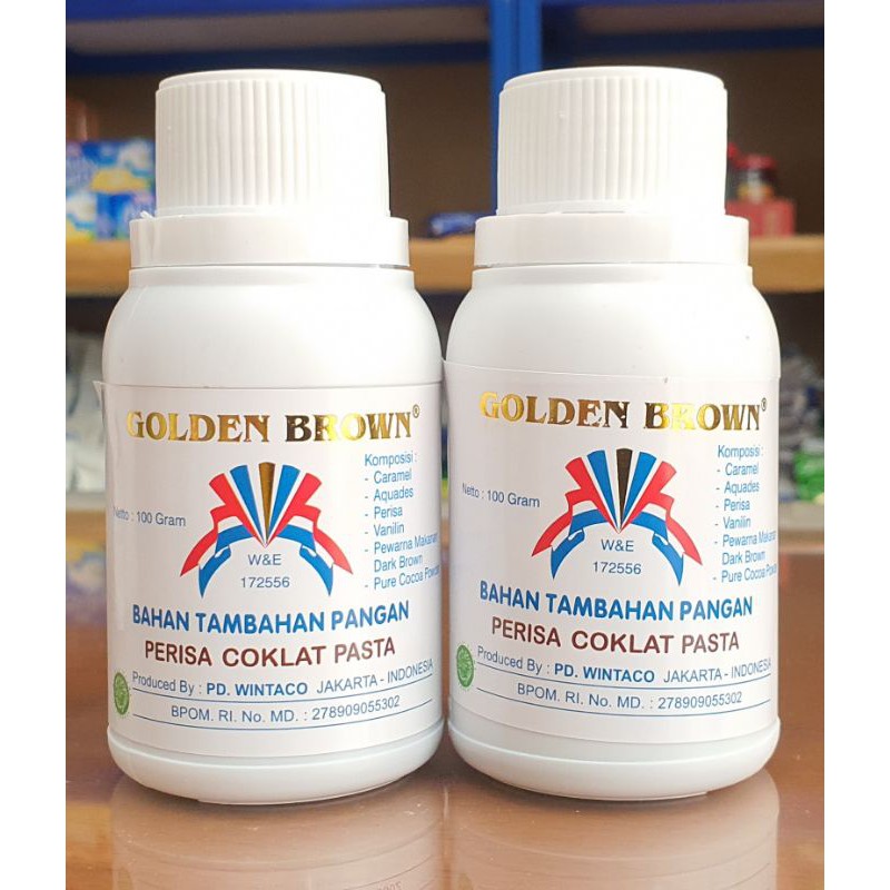 Jual Golden brown Pasta Coklat / Pasta Coklat Goldenbrown 100Gr ...