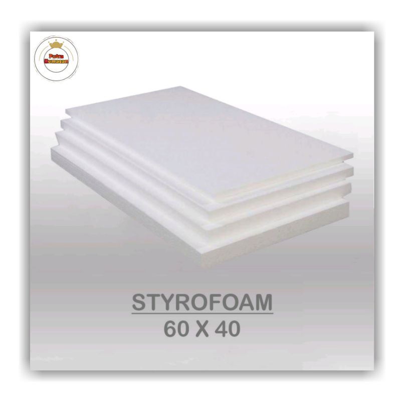 Jual Lembaran styrofoam 2cm Low 60×40cm Gabus kotak steropom | Shopee ...