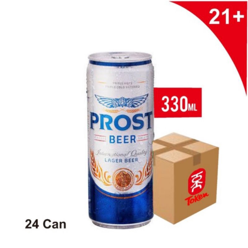 Jual Bir Prost 1 Dus 24 Kaleng 320ml | Shopee Indonesia
