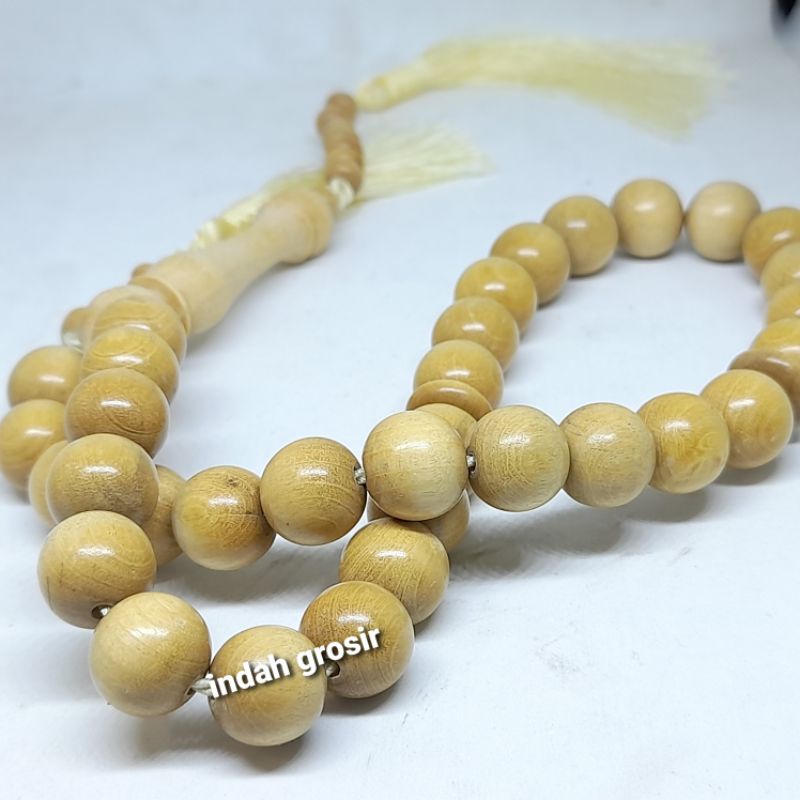 Jual TASBIH KAYU KEMUNING MAS 12MM 33BUTIR | Shopee Indonesia