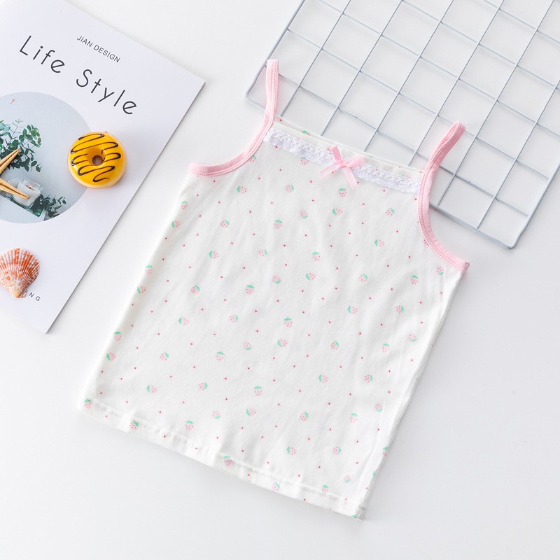 Jual DIJUAL SATUAN Kaos dalam anak perempuan tank top anak lucu motif ...