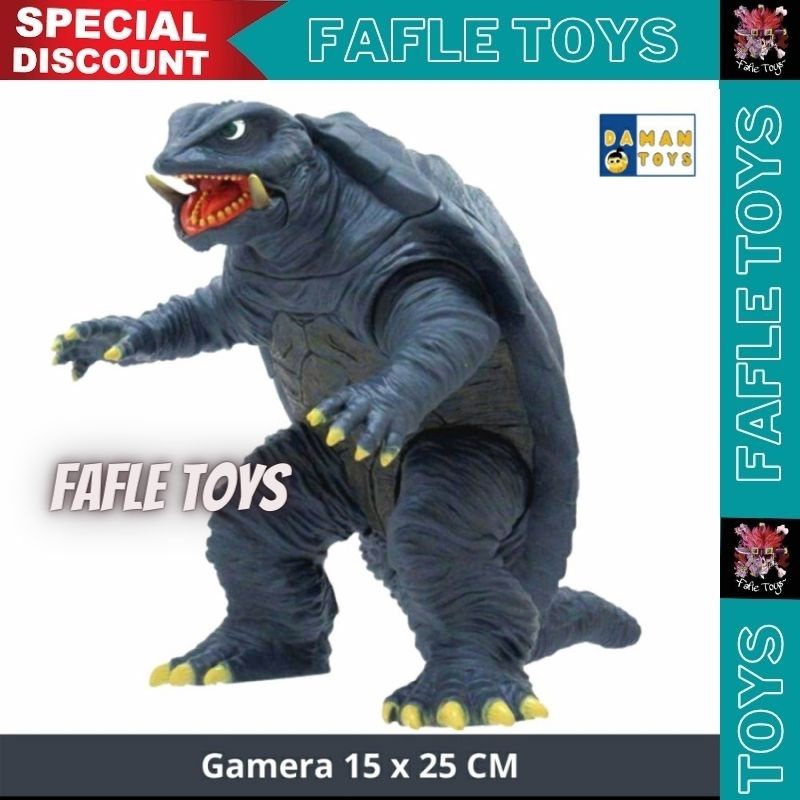 Jual Godzilla Gamera Monster Series Figure Mainan Figure / Monster ...