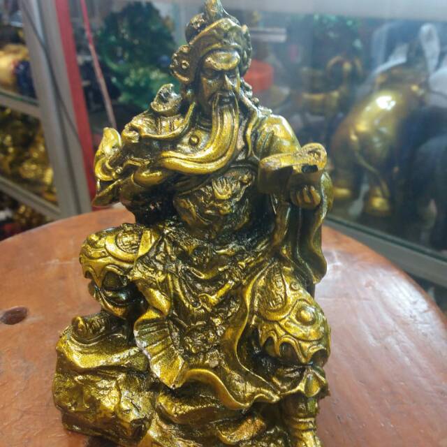 Jual Patung Rupang Kwan Kong Duduk | Shopee Indonesia