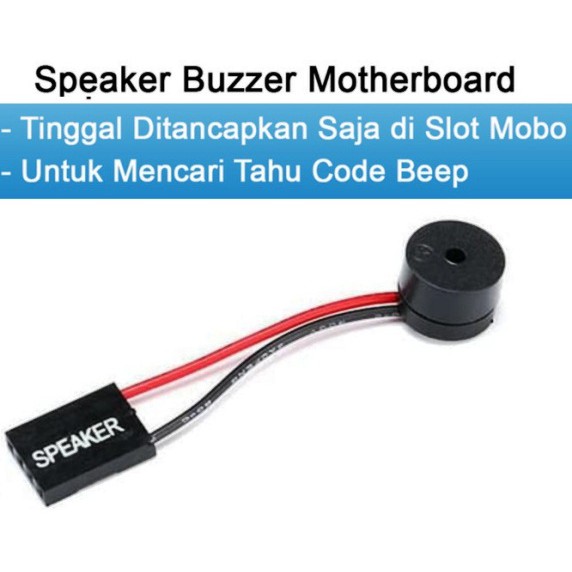 Jual Speaker Buzzer Motherboard Alarm Komputer PC BIOS Beep Code ...
