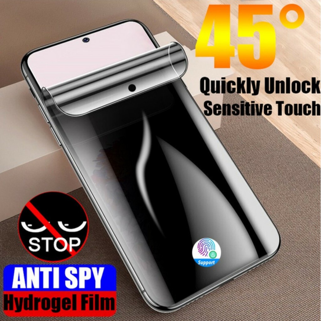 Jual Hydrogel Anti Spy Xiaomi Redmi Poco X3 Pro Nfc Redmi 9 9a 9c 10