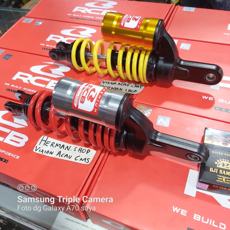 Jual shock tabung rcb mio beat xeon fino soul gt 125 mb2 / shock rcb vs series mio fino xeon ...