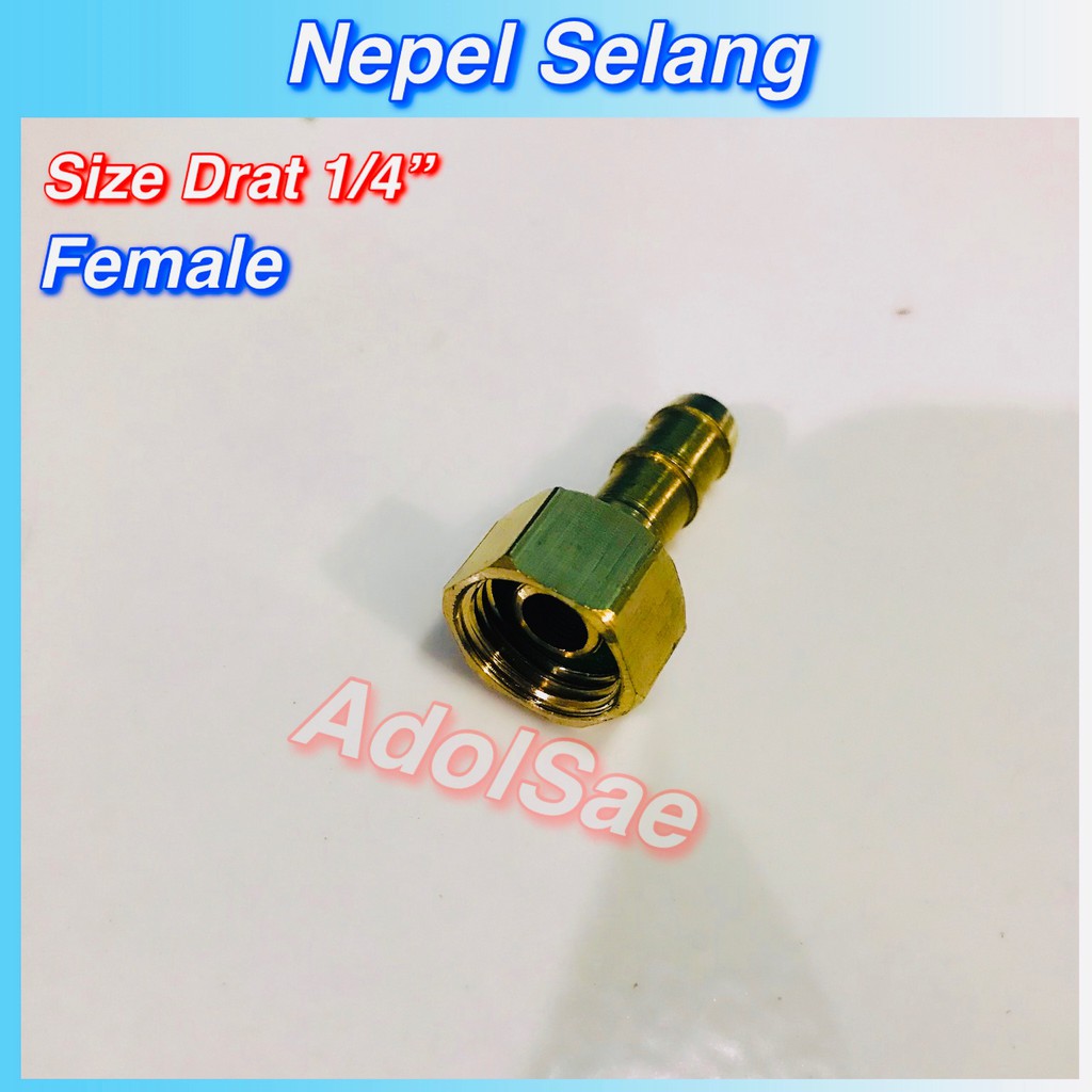 Jual Nepel Nipple Stik Gun Sprayer Pompa DC Female | Shopee Indonesia