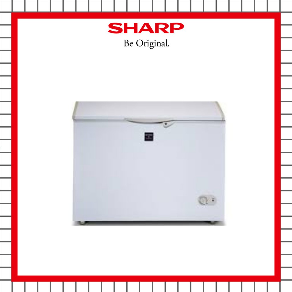 Jual CHEST FREEZER 205 LITER SHARP FRV-200 - White | Shopee Indonesia