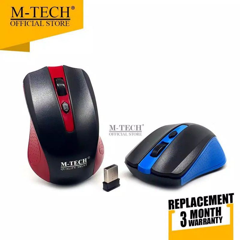 Jual Mouse Wireless M-Tech Pc/Laptop | Shopee Indonesia