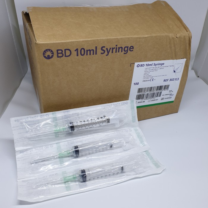 Jual Spuit 10cc BD / Spuit 10ml BD per Box | Shopee Indonesia