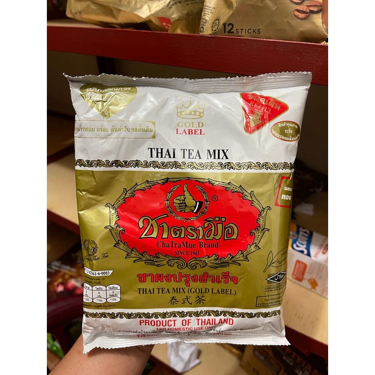 Jual Thai Tea GOLD LABEL 400Gr ChaTraMue THAILAND | Shopee Indonesia