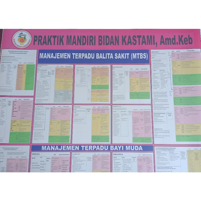 Jual Bagan MTBS & MTBM untuk dokter perawat bidan | Shopee Indonesia