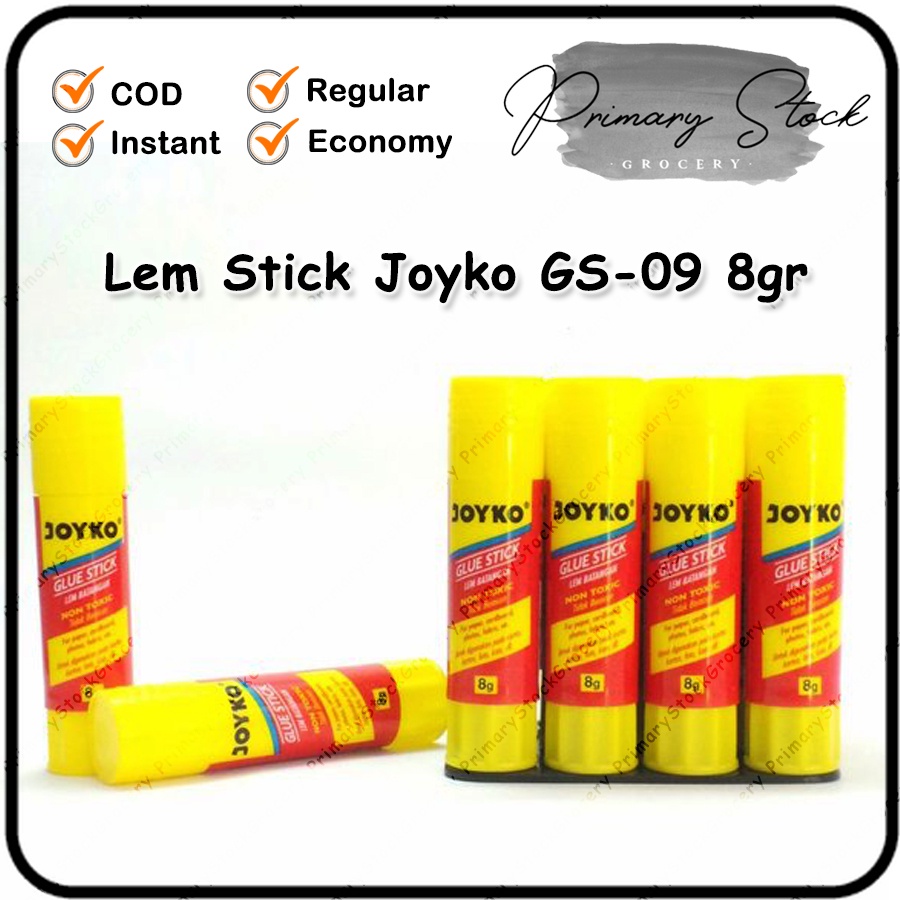 Jual Lem Stik Joyko 8 Gram Glue Stick Joyko GS-09 | Shopee Indonesia