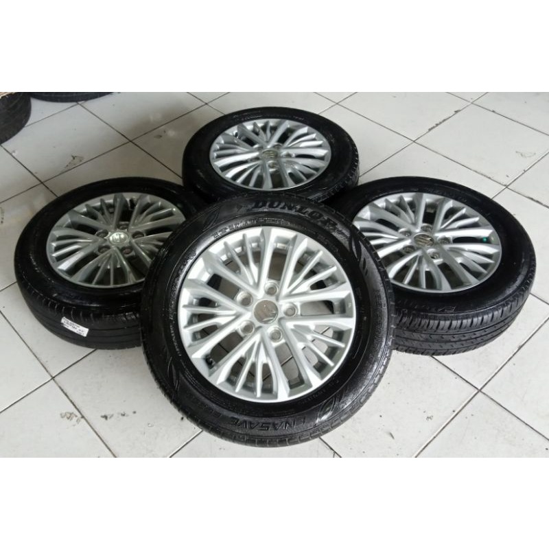 Jual Velg mobil bekas oem copotan ertiga ring 15 + Ban 185 65 r15 buat new Ceryy grand max ...