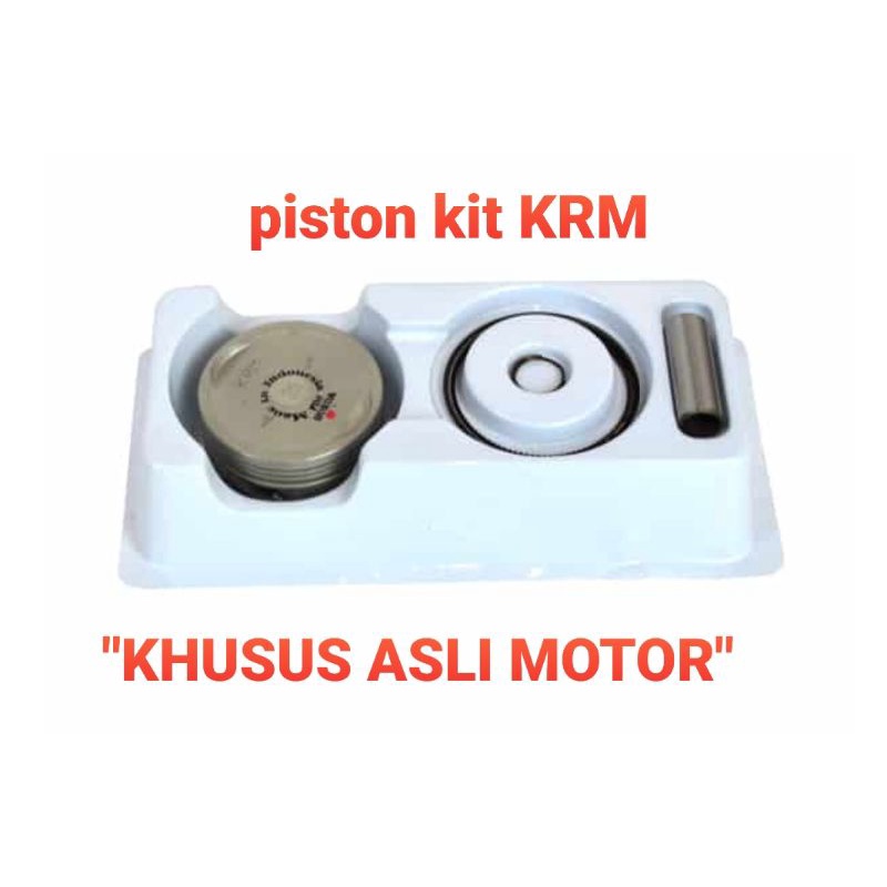 Jual AHM piston kit KRM, motor mega pro FI, versa 150, sparepart motor ...