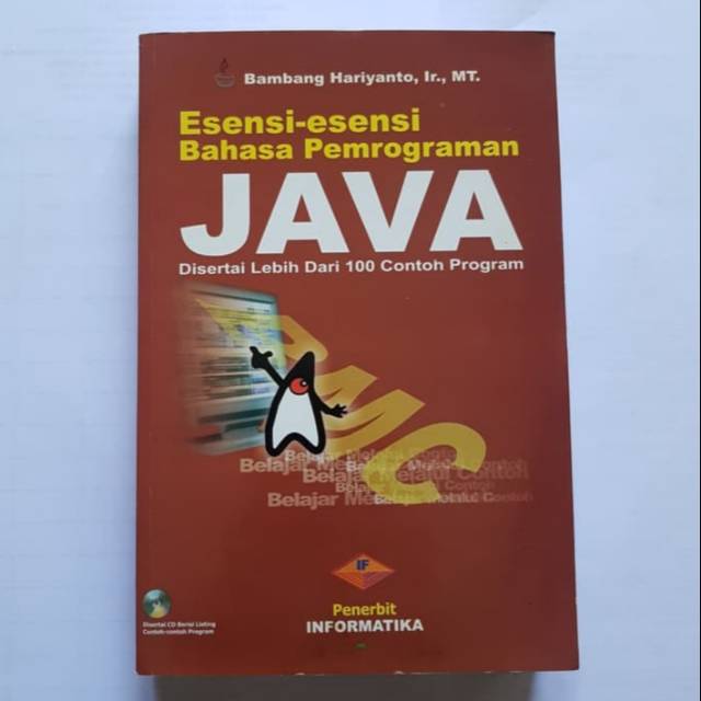 Jual Buku Esensi-Esensi Bahasa Pemrograman Java - Bambang Hariyanto ...
