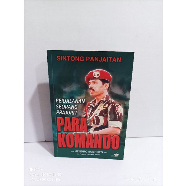Jual Buku Para Komando Sintong Panjaitan By Hendro Subroto | Shopee ...
