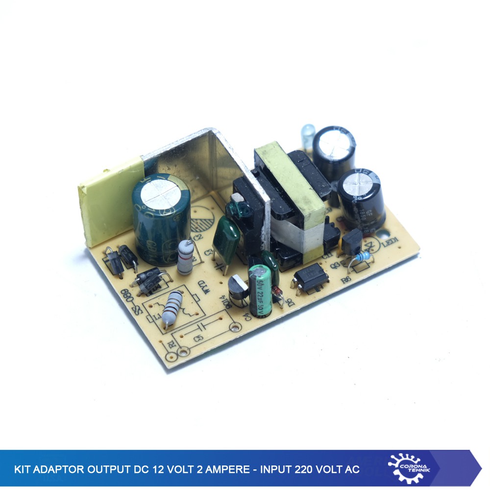 Jual Kit Adaptor Output DC 12 Volt 2 Ampere - Input 220 Volt AC ...