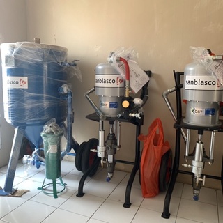 Jual airless pump paint spray korea mirip graco ast sanblasco flotech ...