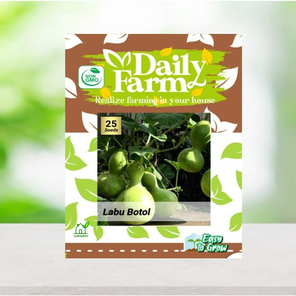 Jual Benih BOTTLE GOURD / Labu Botol / Calabash / Labu Air - Daily farm ...