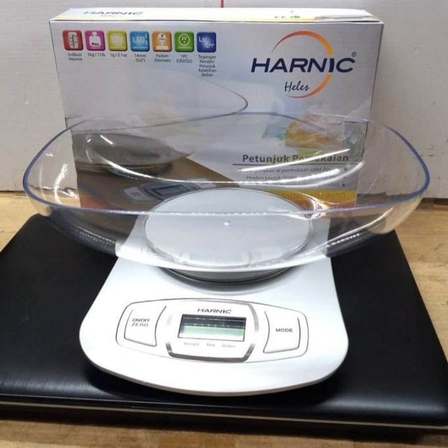 Jual Timbangan Dapur Digital Harnic 5Kg Kitchen Scale | Shopee Indonesia