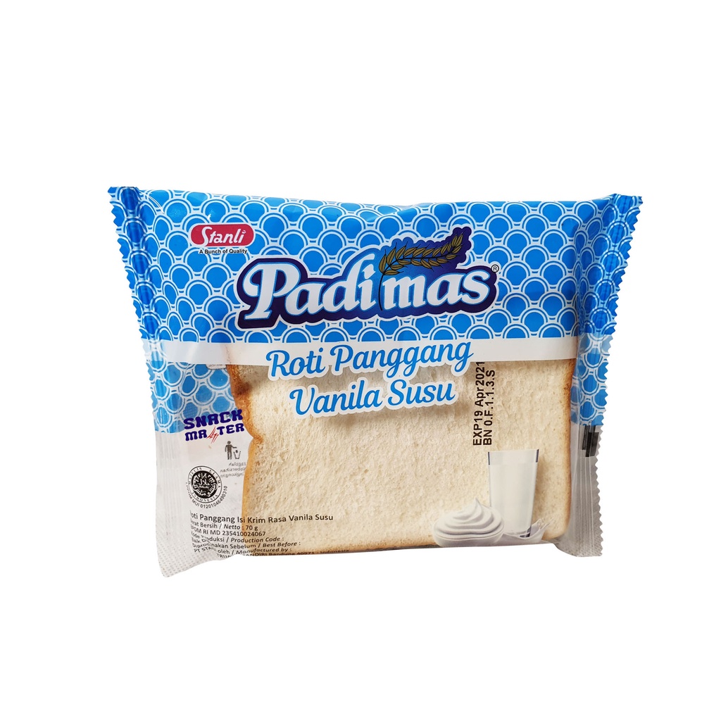 Jual Padimas Roti Panggang Aneka Rasa - Netto 70 gr | Shopee Indonesia