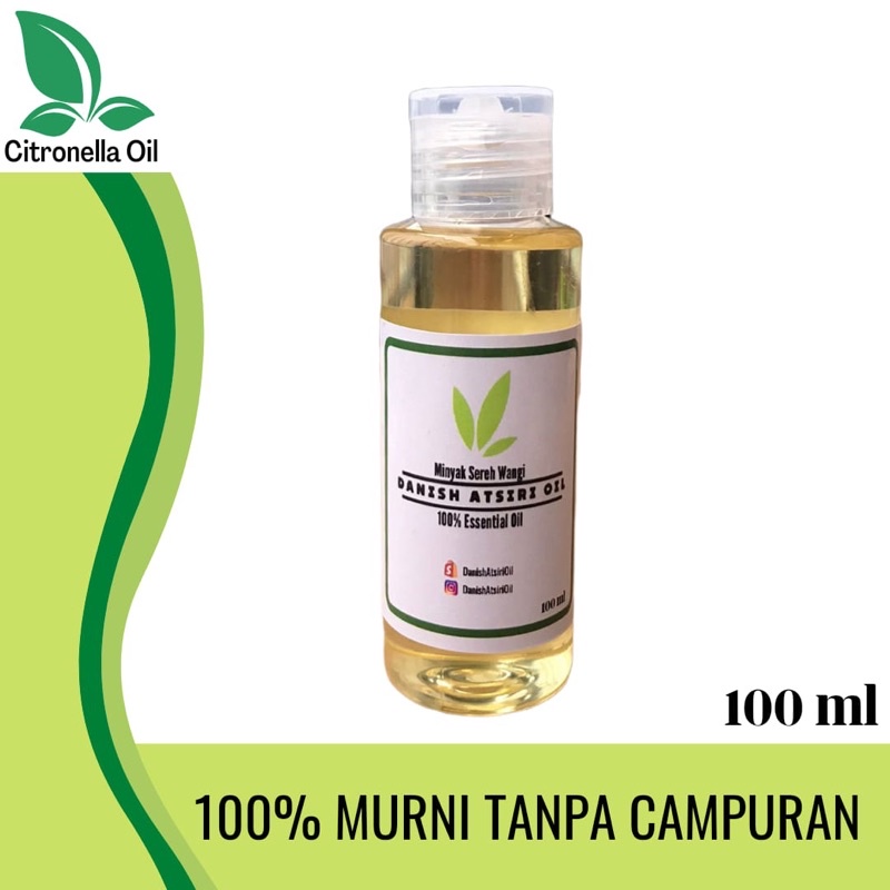 Jual Minyak Sereh Wangi 100% Murni 100ml (READY STOK) | Shopee Indonesia