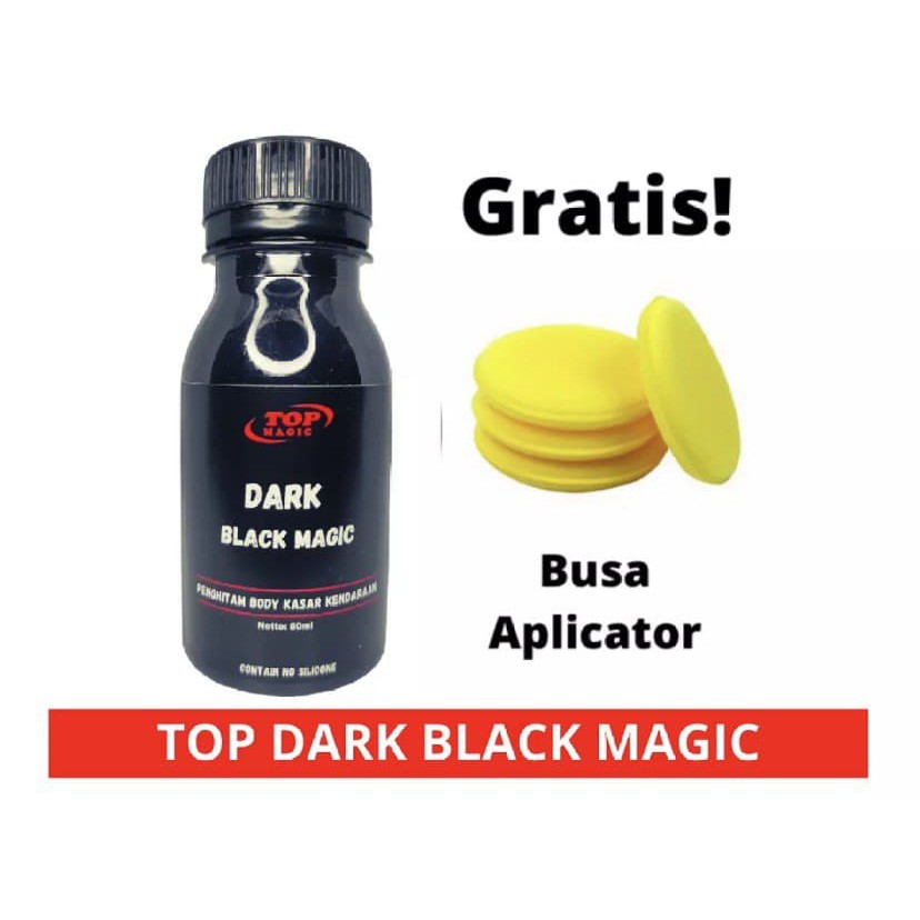 Jual Dark Black Magic & Busa Penghitam Menghitamkan Dashboard Motor ...